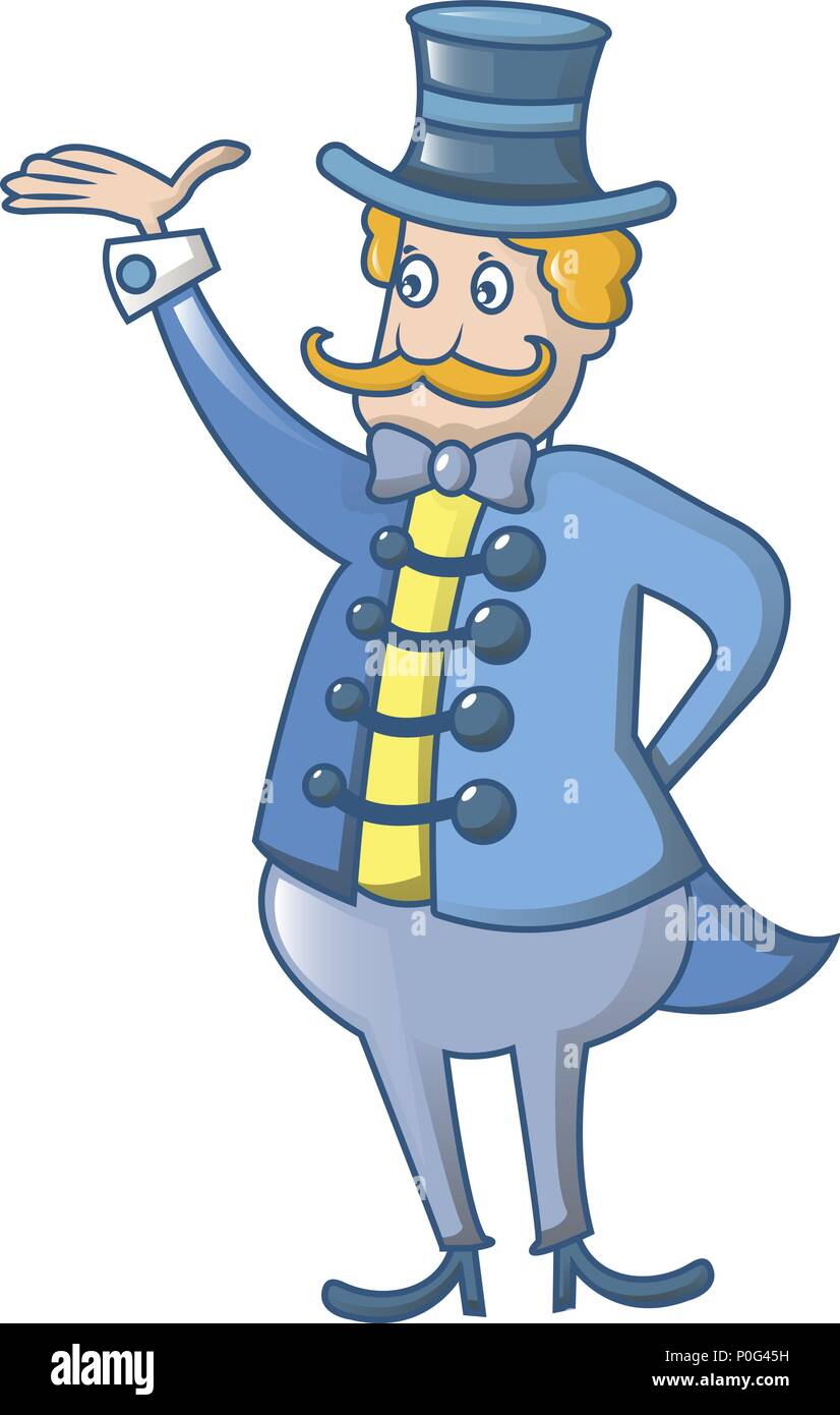Circus man icon, cartoon style Stock Vector Image & Art - Alamy