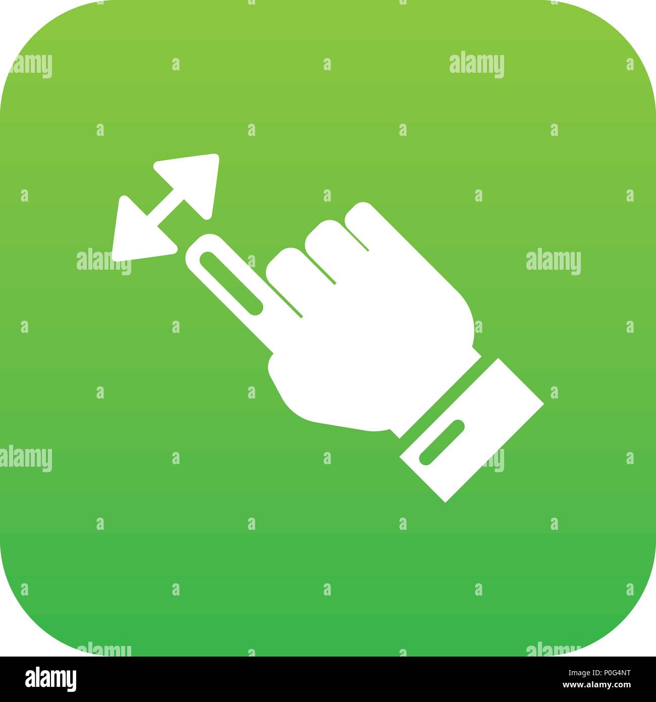 Cursor motion icon, simple black style Stock Vector Image & Art - Alamy