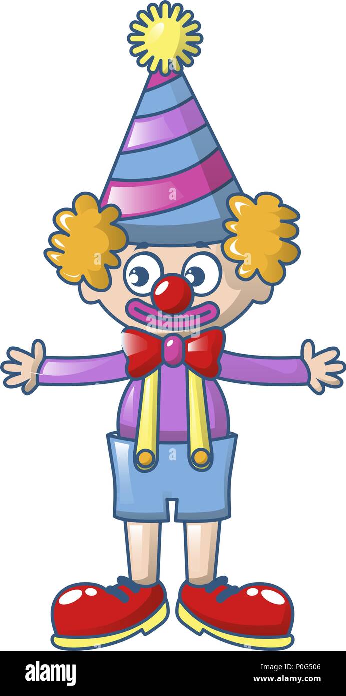 Clown icon, cartoon style Stock Vector Image & Art - Alamy