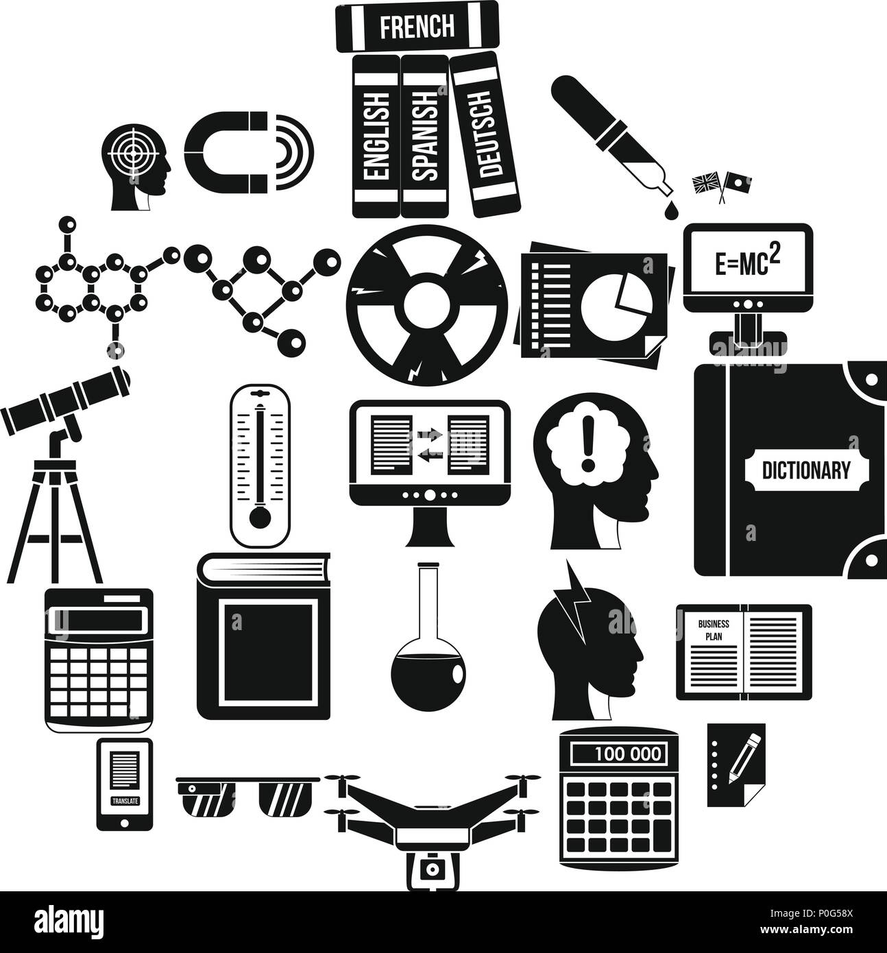 Black student classroom podium hi-res stock photography and images - Alamy