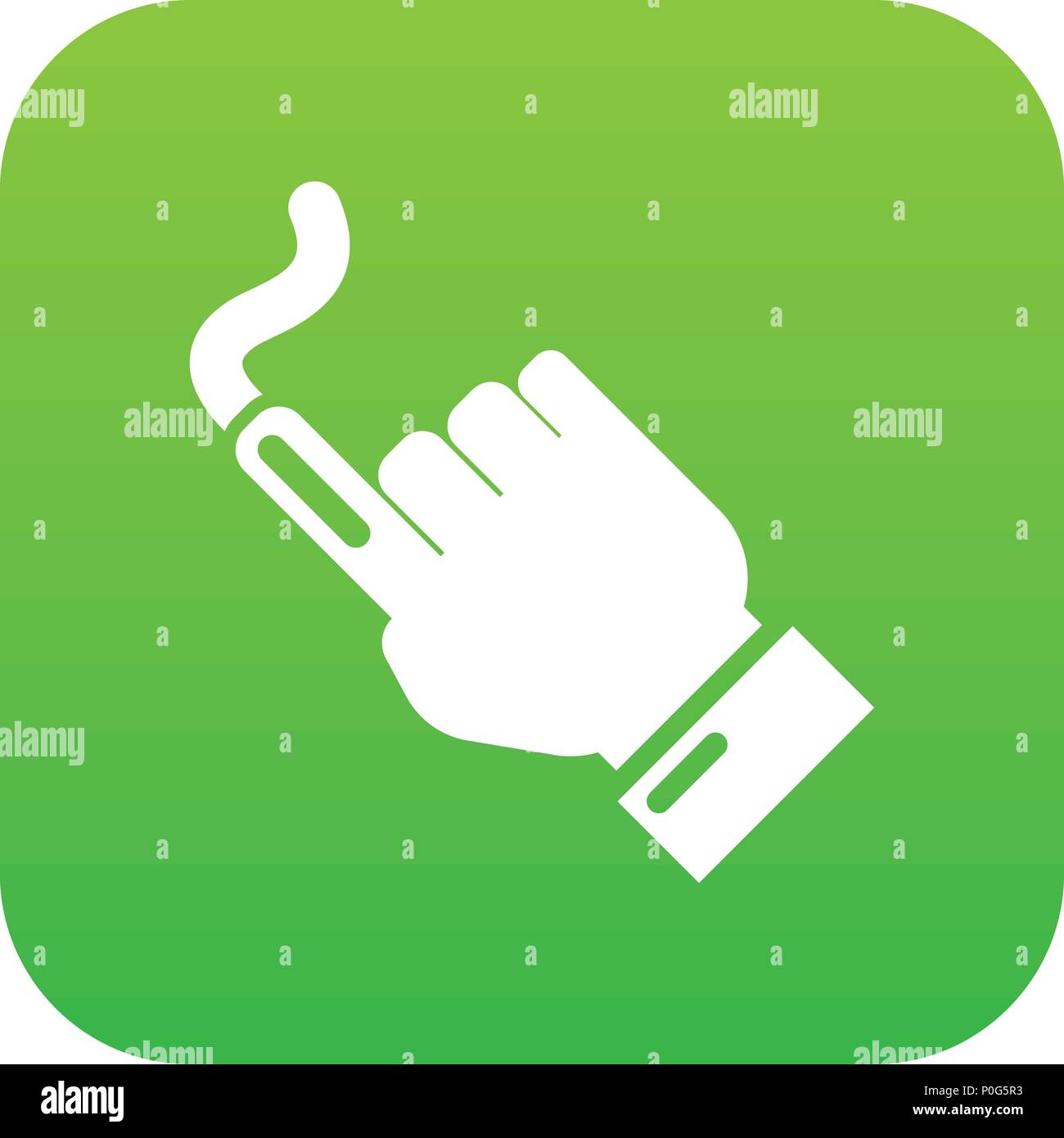 Hand click icon, simple black style Stock Vector Image & Art - Alamy