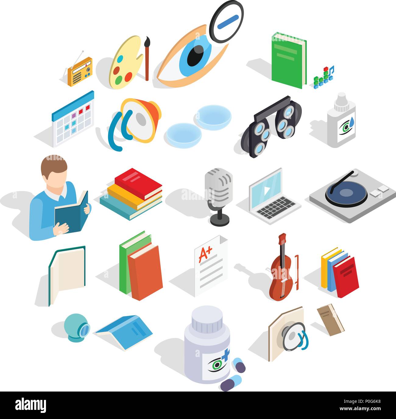 Reading podium Stock Vector Images - Alamy