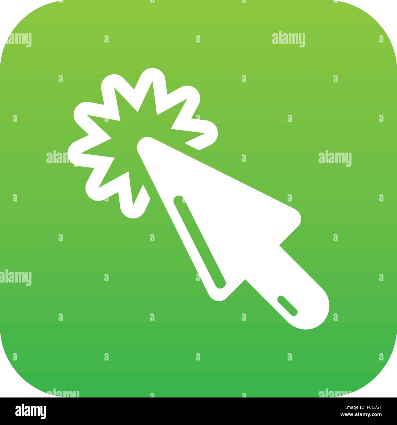 Cursor technology icon, simple black style Stock Vector Image & Art - Alamy