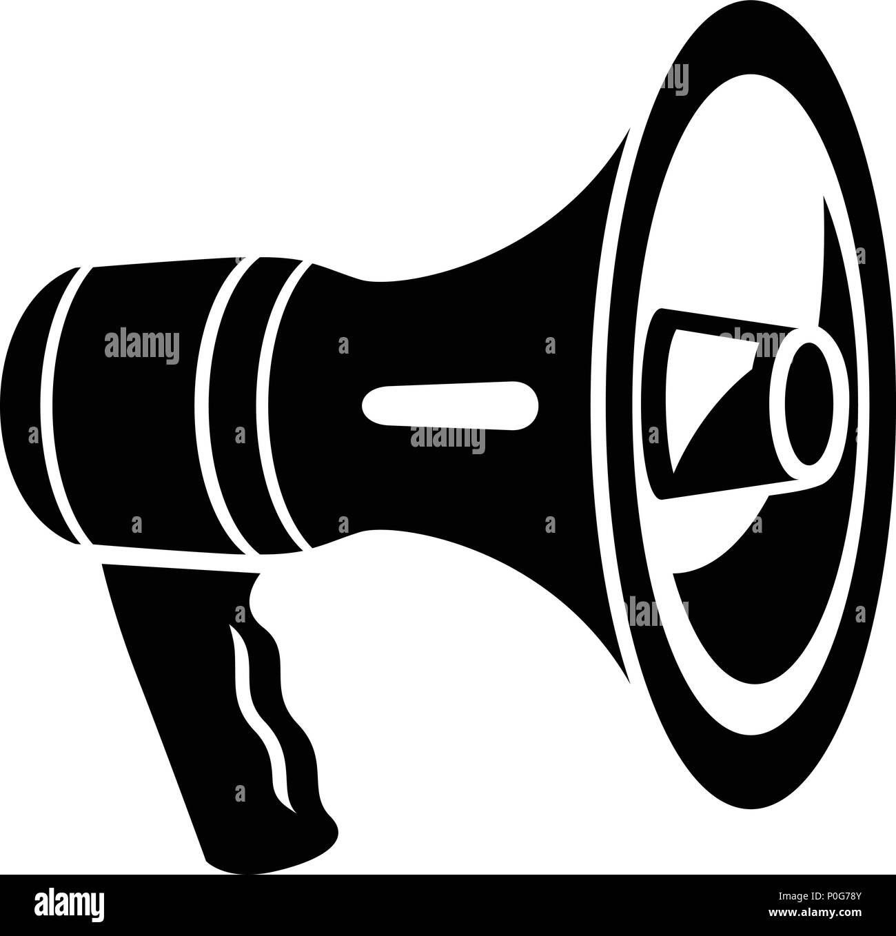 Bass speaker icon, simple style Stock Vector Image & Art - Alamy