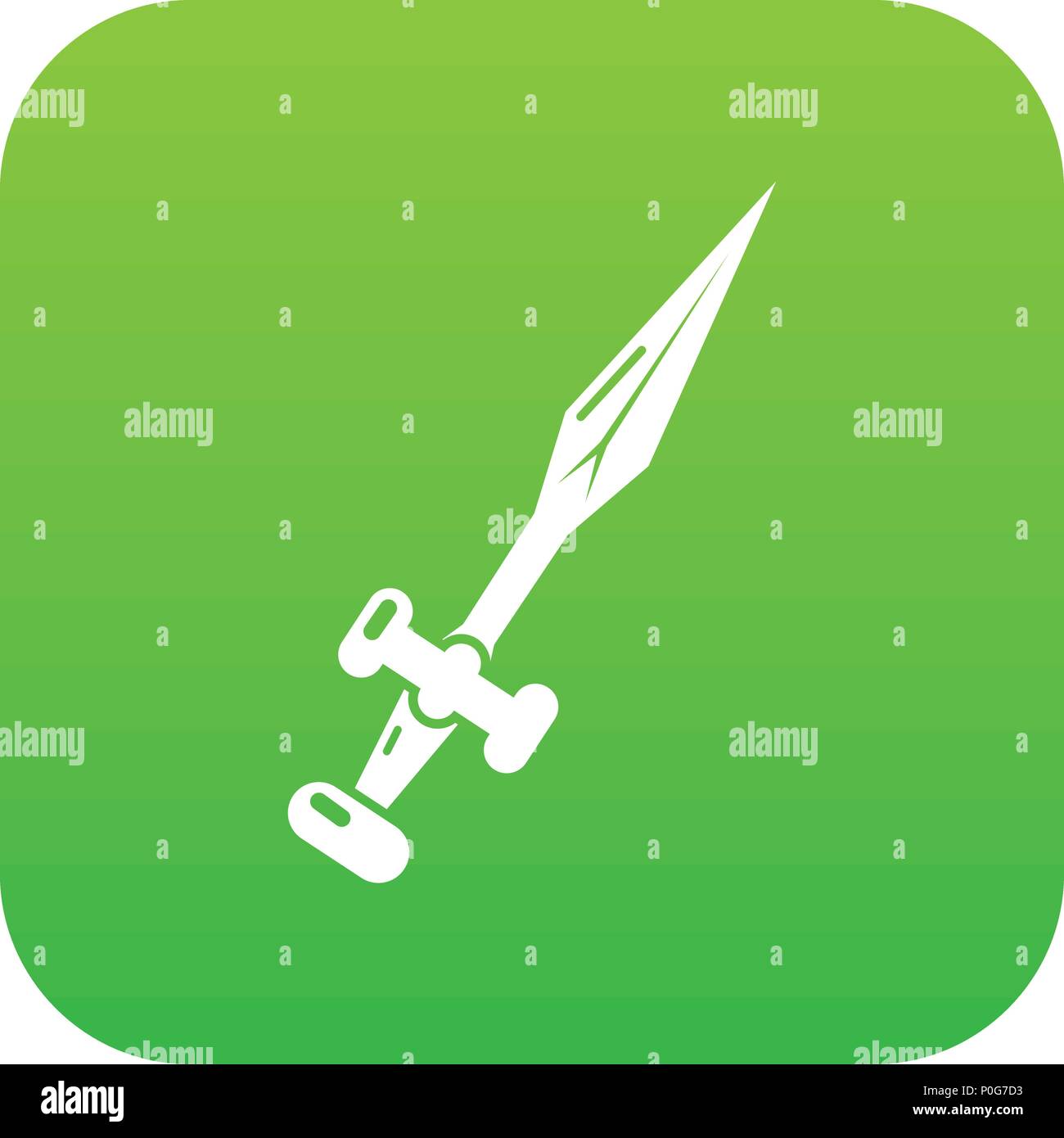 Sword icon, simple black style Stock Vector Image & Art - Alamy