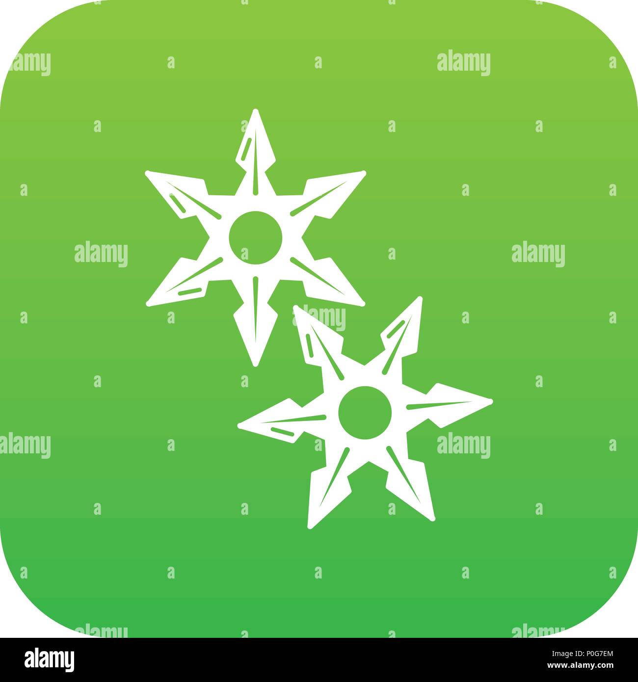 Ninja stars icon, simple black style Stock Vector Image & Art - Alamy