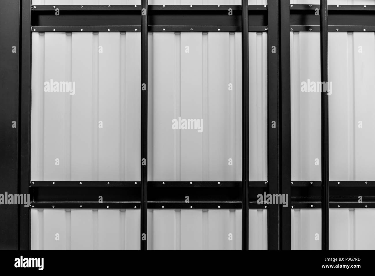 Metal wall panel industrial background Stock Photo - Alamy