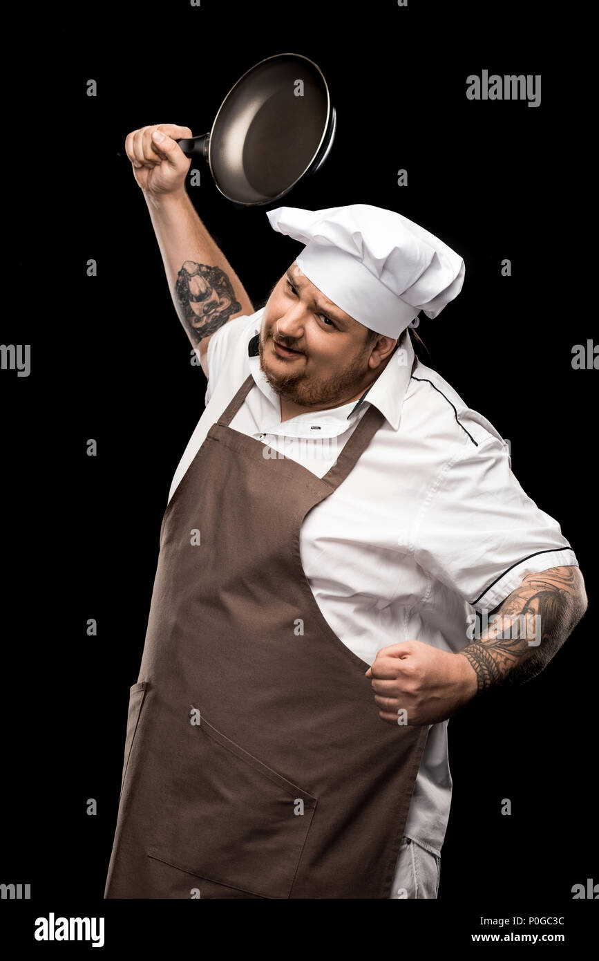 Aggressive chef hi-res stock photography and images - Alamy
