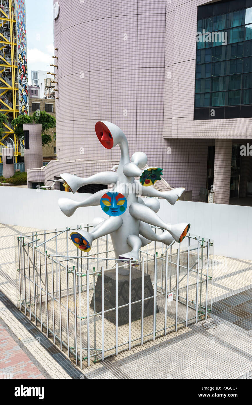 Children's Tree by Taro Okamoto ( 1911 - 1996 ) , Shibuya, Tokyo, Japan ...