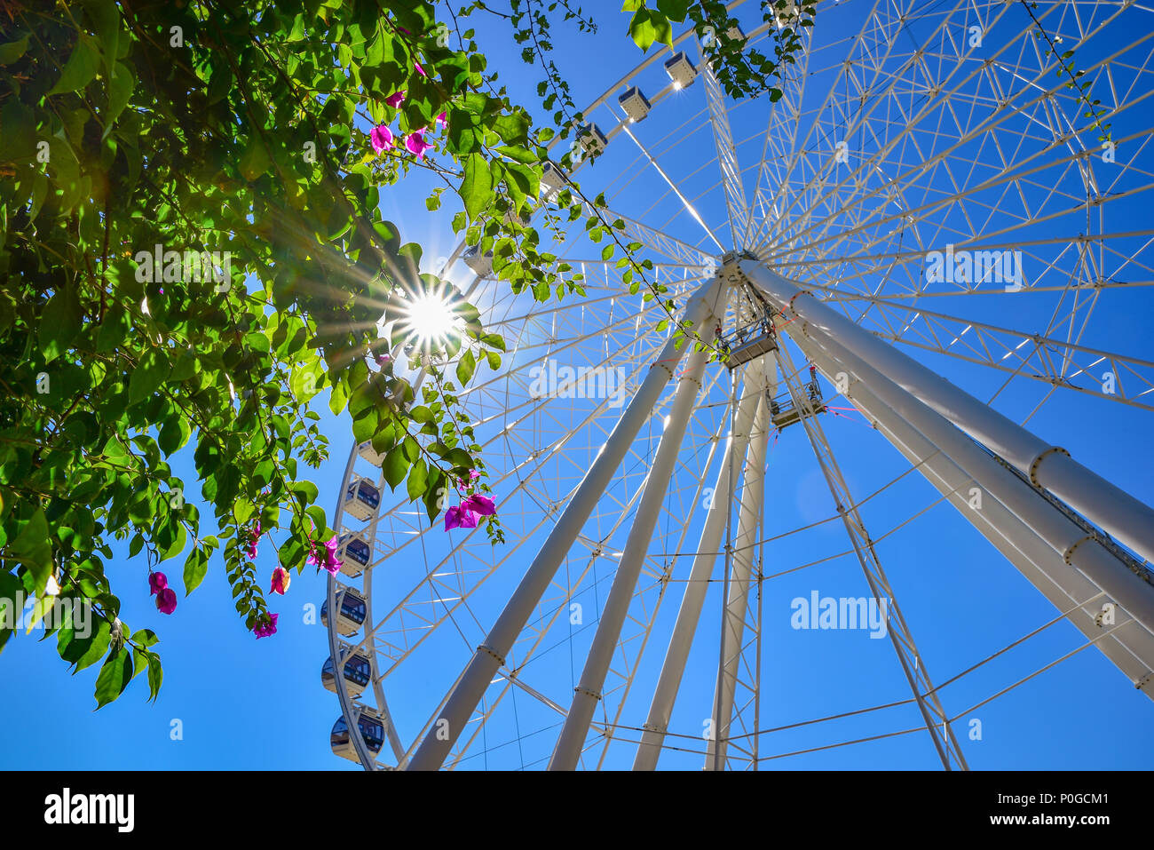 Wheel of Brisbane (Brisbane Eye), a Ferris wheel in Brisbane ...