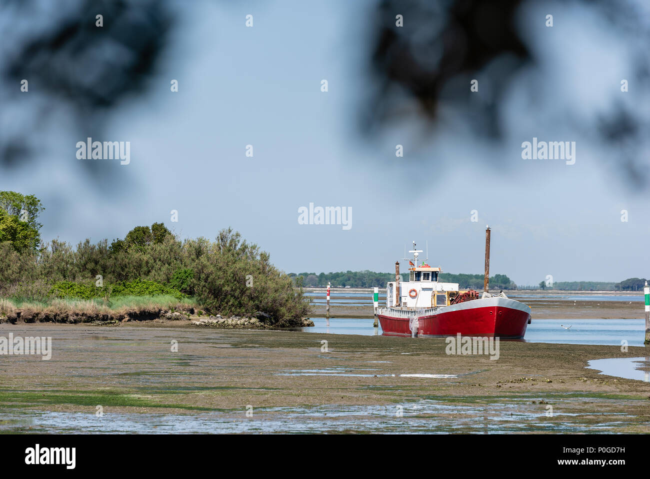 Wonders of the Grado lagoon. Italy Stock Photo - Alamy