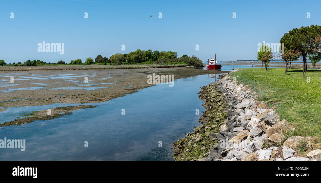 Wonders of the Grado lagoon. Italy Stock Photo - Alamy