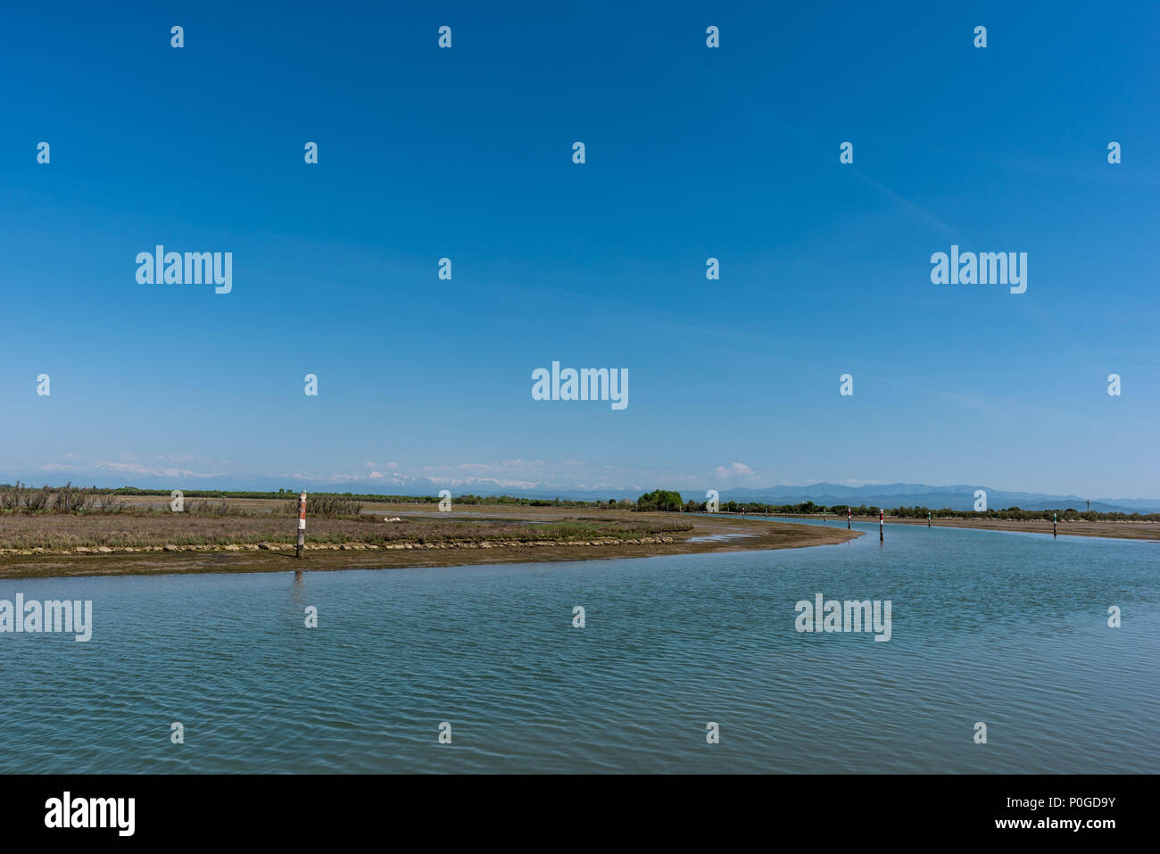Wonders of the Grado lagoon. Italy Stock Photo - Alamy