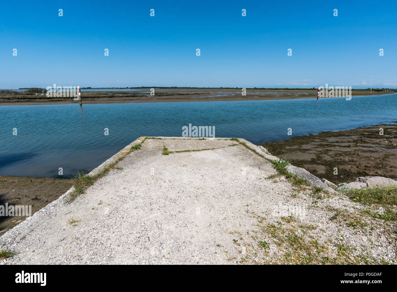 Wonders of the Grado lagoon. Italy Stock Photo - Alamy