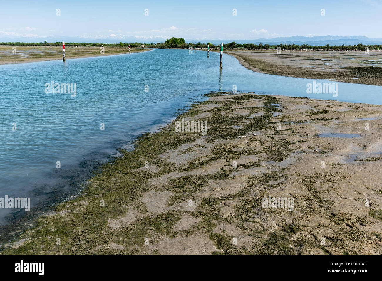 Wonders of the Grado lagoon. Italy Stock Photo - Alamy