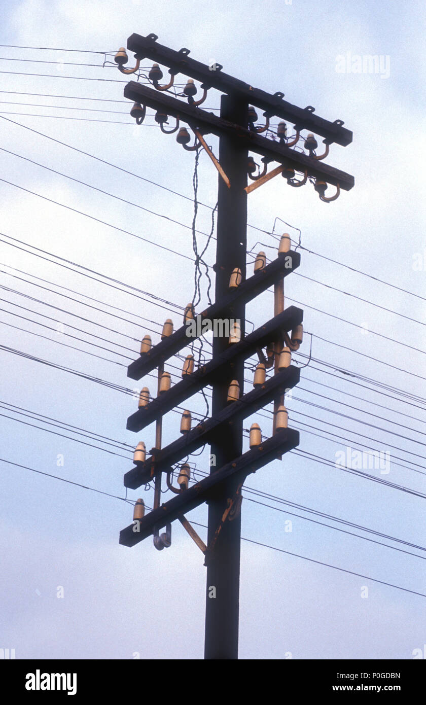 Telephone Poles And Wires