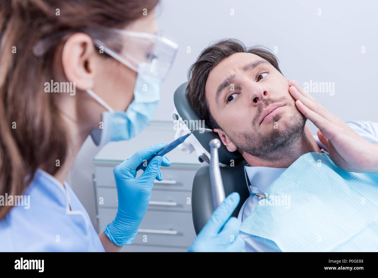 Protestive mask hi-res stock photography and images - Alamy