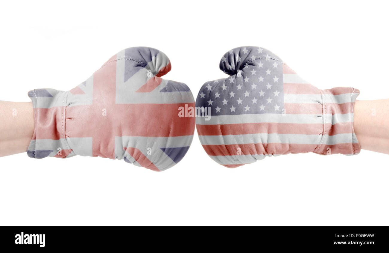 Union jack boxing glove hi-res stock photography and images - Alamy