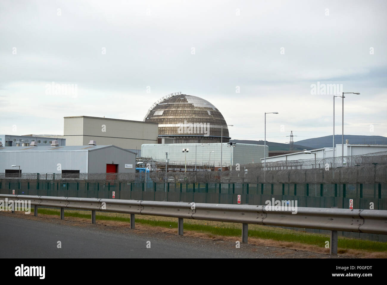 windscale gas cooled reactor at Sellafield nuclear fuel reprocessing ...