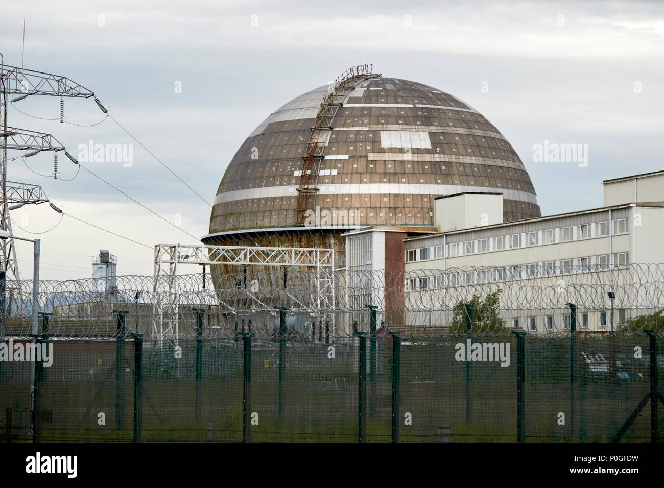 windscale gas cooled reactor at Sellafield nuclear fuel reprocessing ...