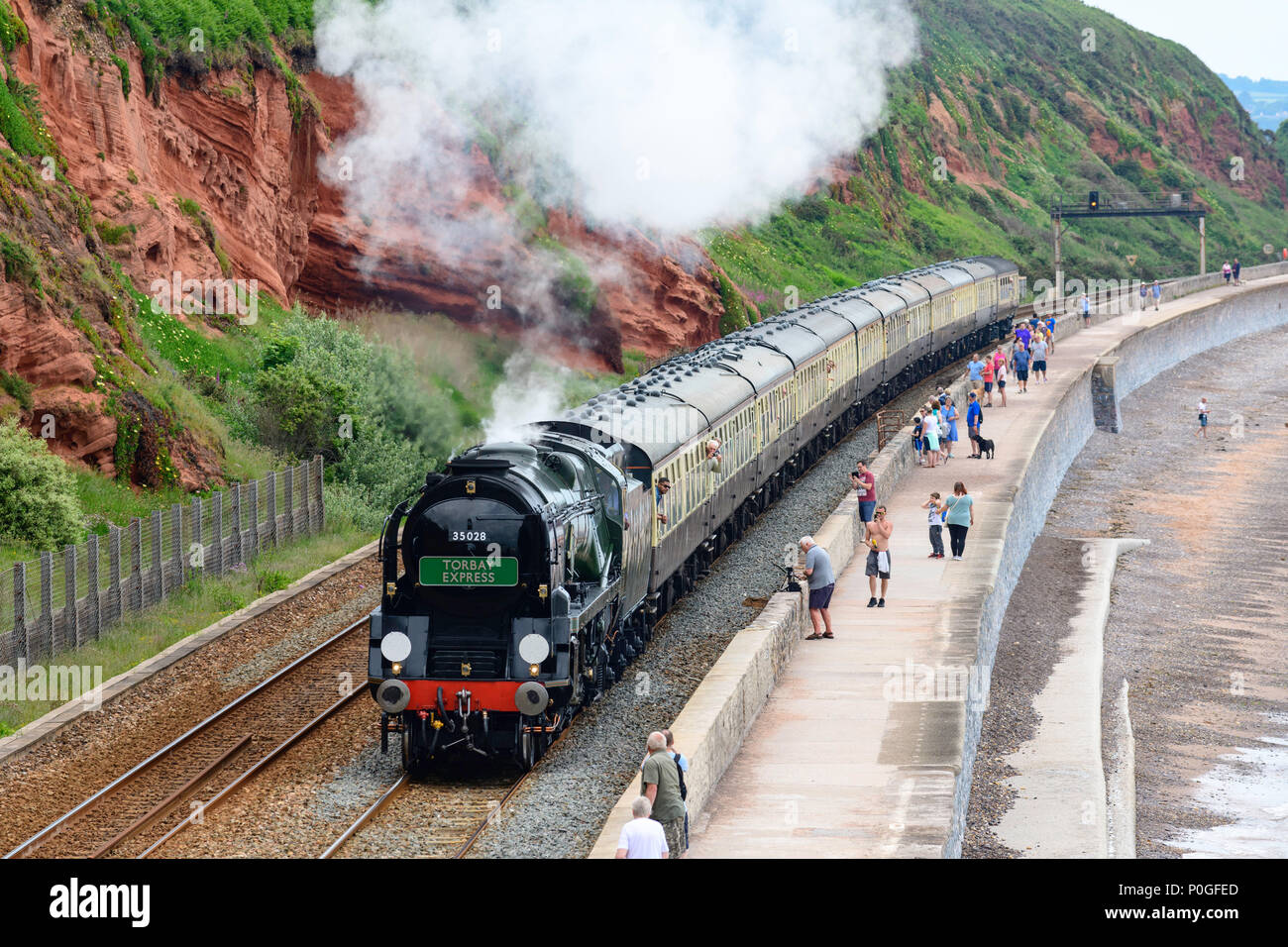 Clan line locomotive hi-res stock photography and images - Alamy