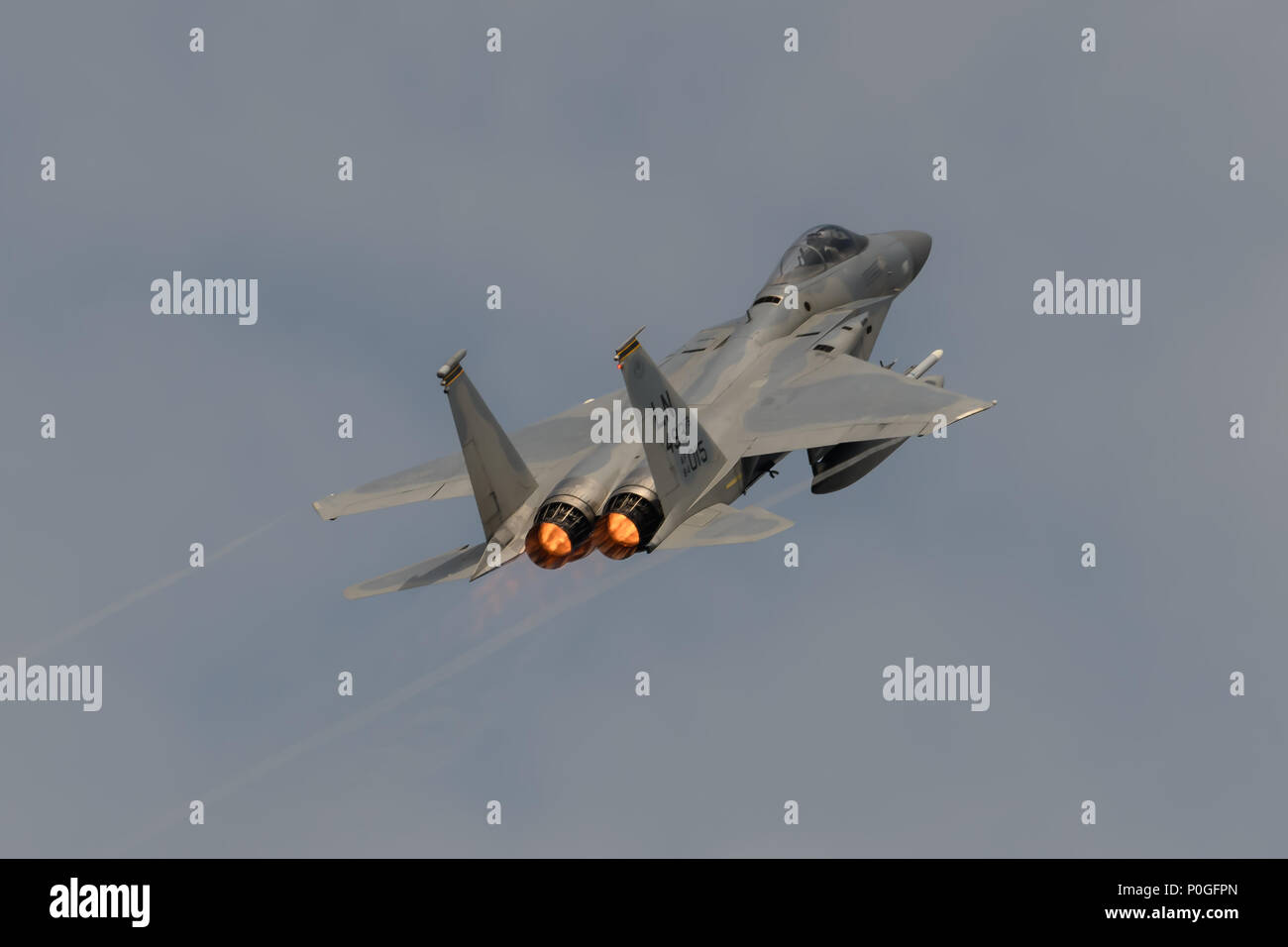 USAF F-15 Eagle at RAF Lakenheath Stock Photo - Alamy