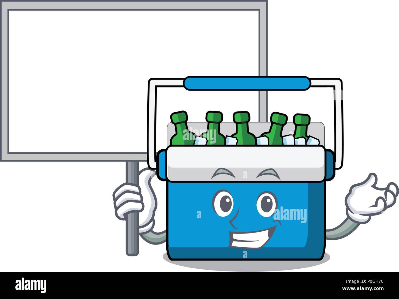 Bring board freezer bag character cartoon Stock Vector Image & Art - Alamy