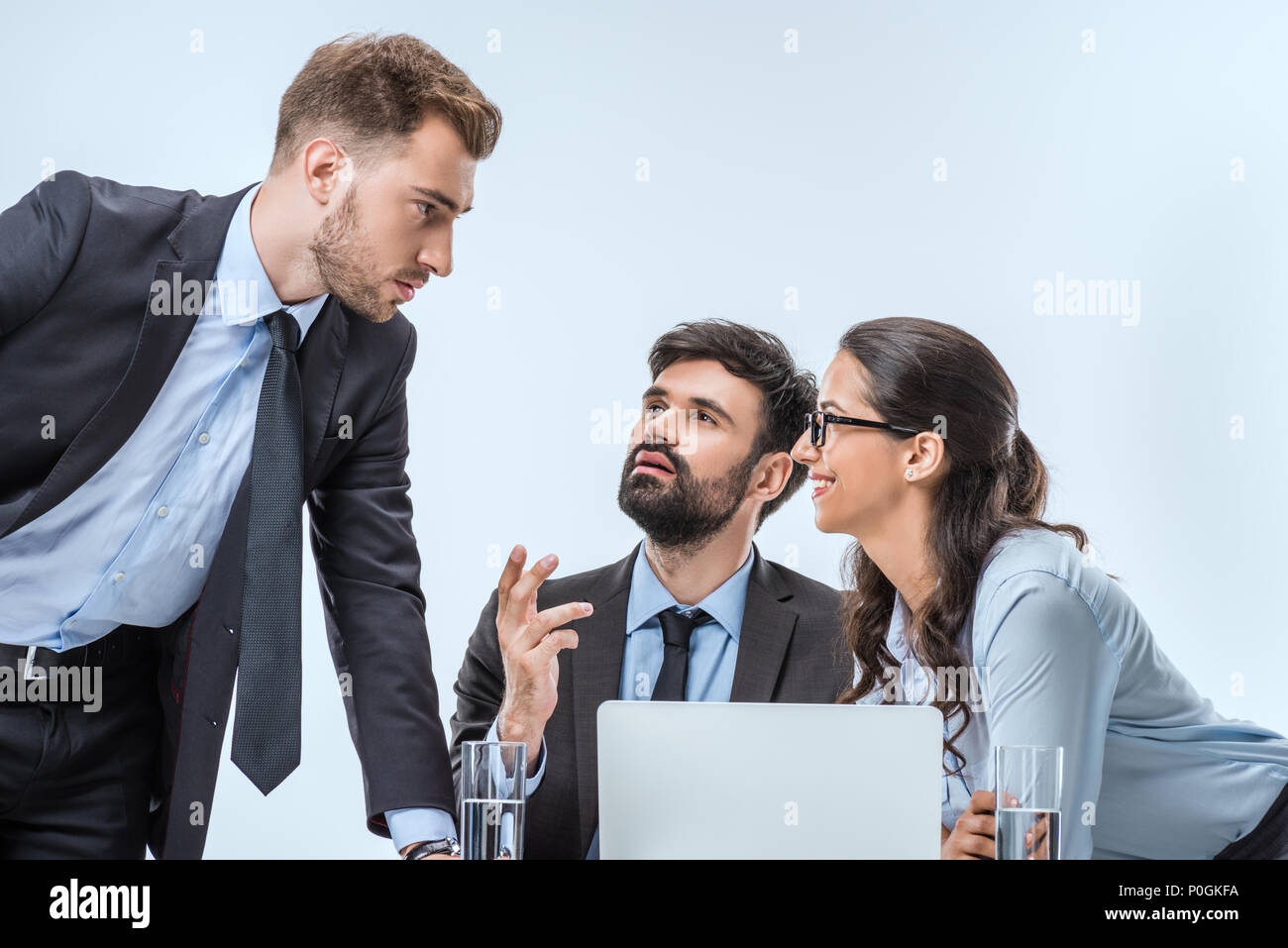 Business people having discussion hi-res stock photography and images ...