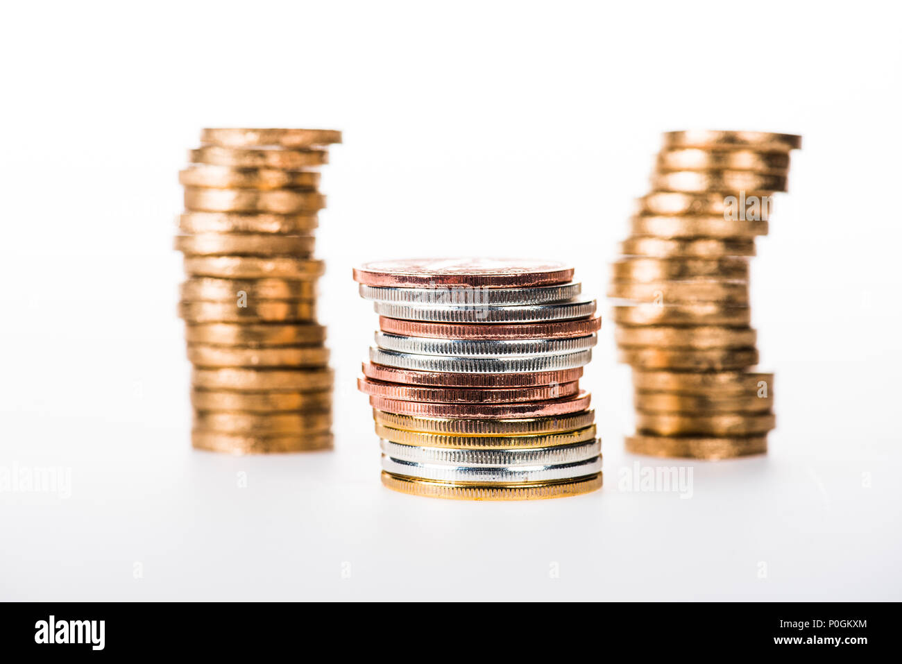 Shiny coins hi-res stock photography and images - Alamy