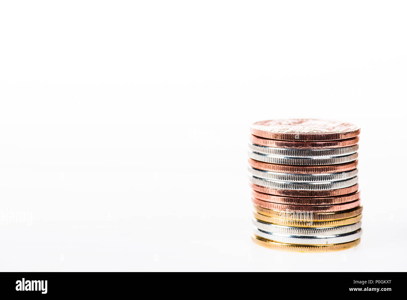 Shiny coins hi-res stock photography and images - Alamy