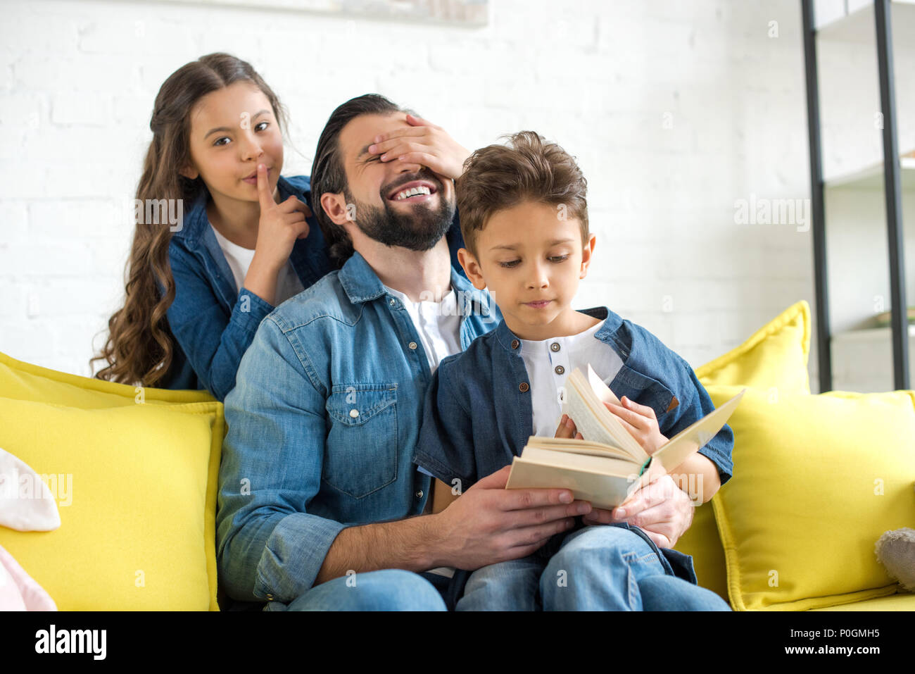 Boy closing book hi-res stock photography and images - Alamy