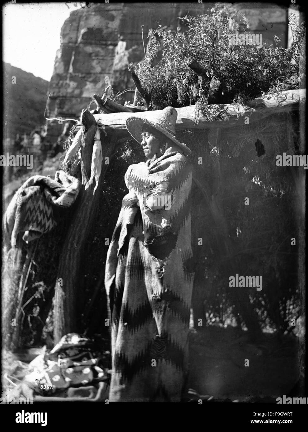 Walapai Bill, a renegade living with the Havasupai Indians, ca.1900 ...