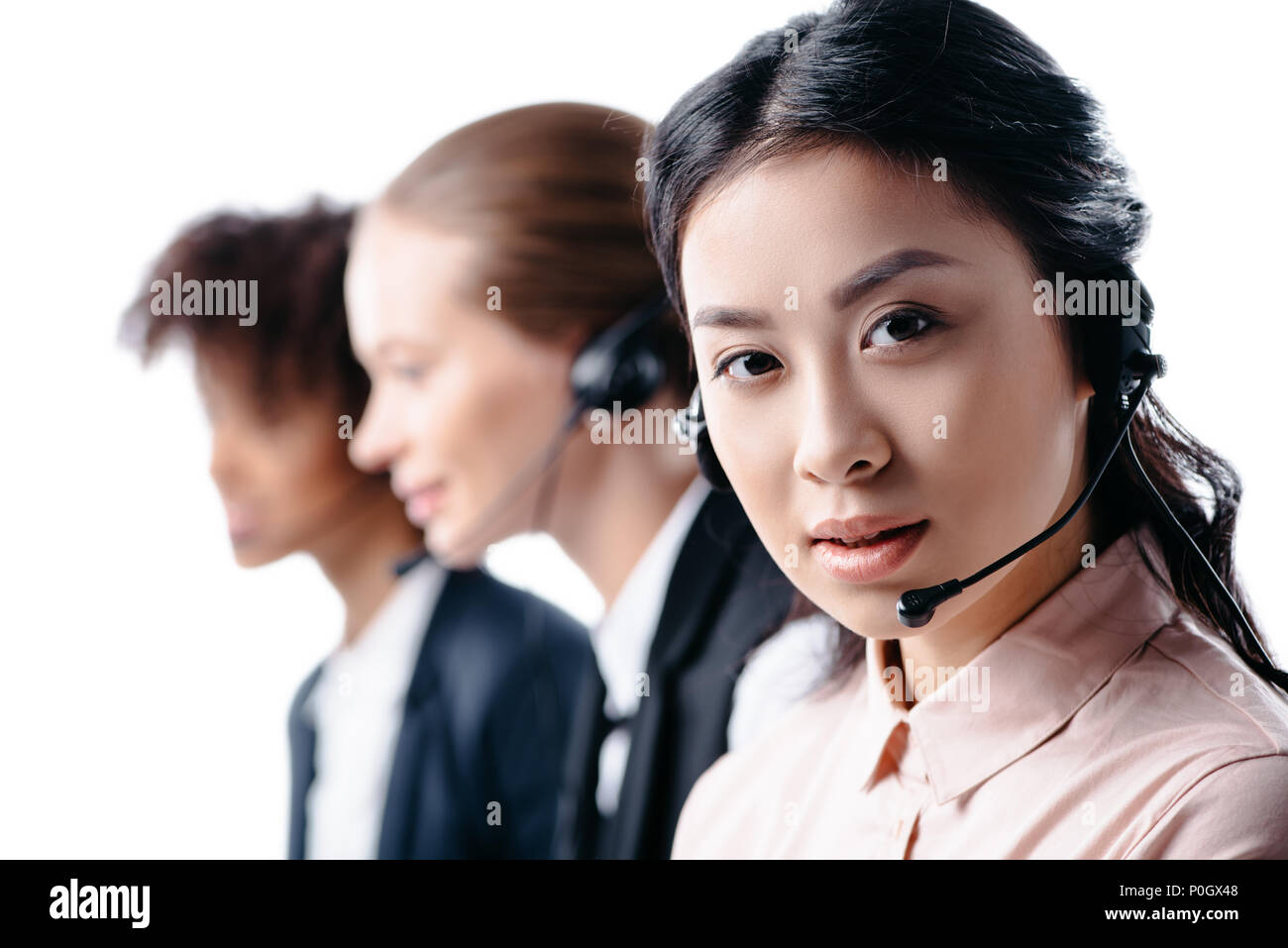 Female operators hi-res stock photography and images - Alamy