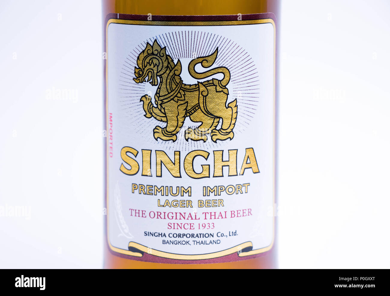 Singha logo hi-res stock photography and images - Alamy