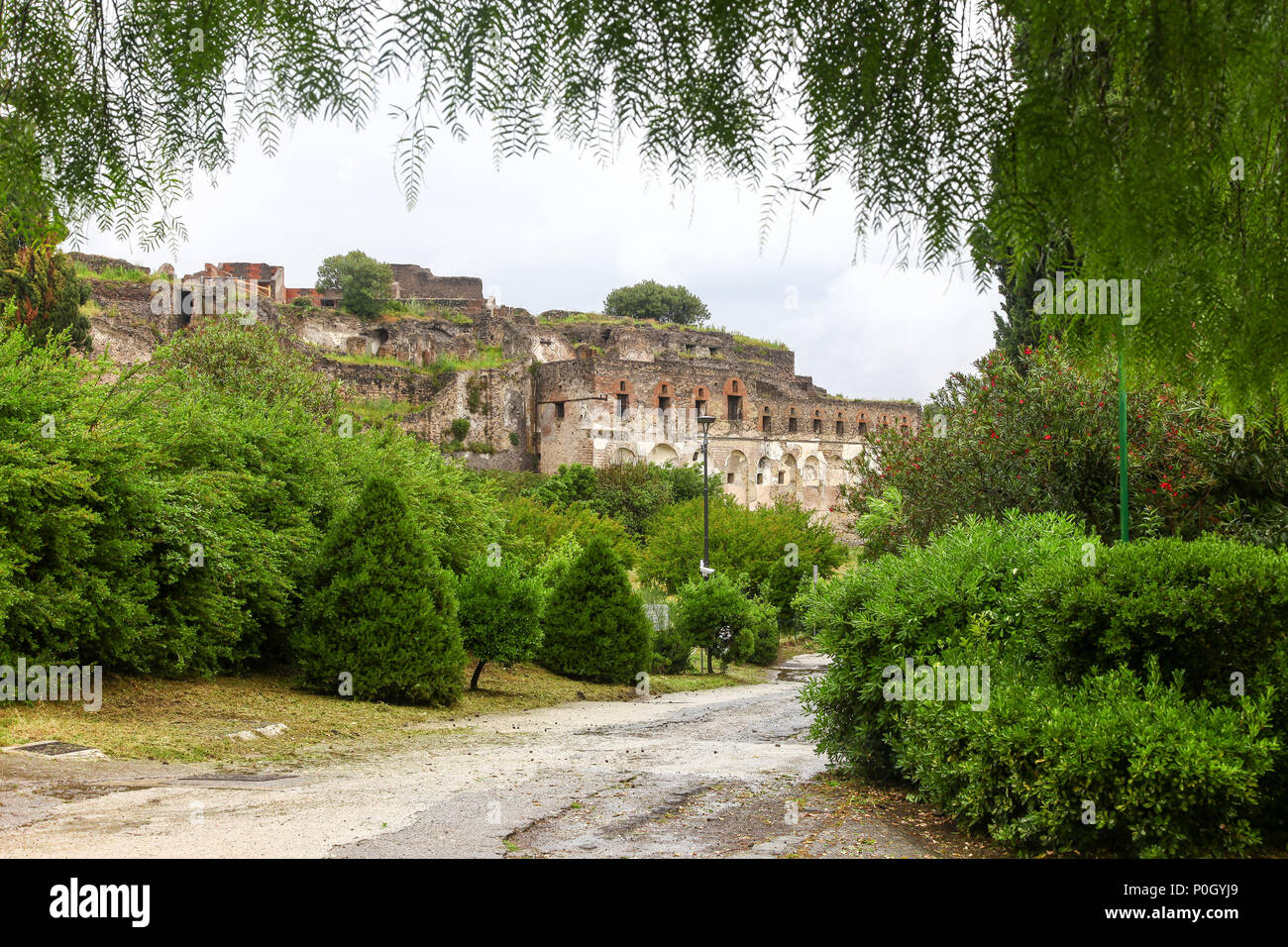 Pompeii Archaeological site, Pompeii, Campania, Italy Stock Photo - Alamy