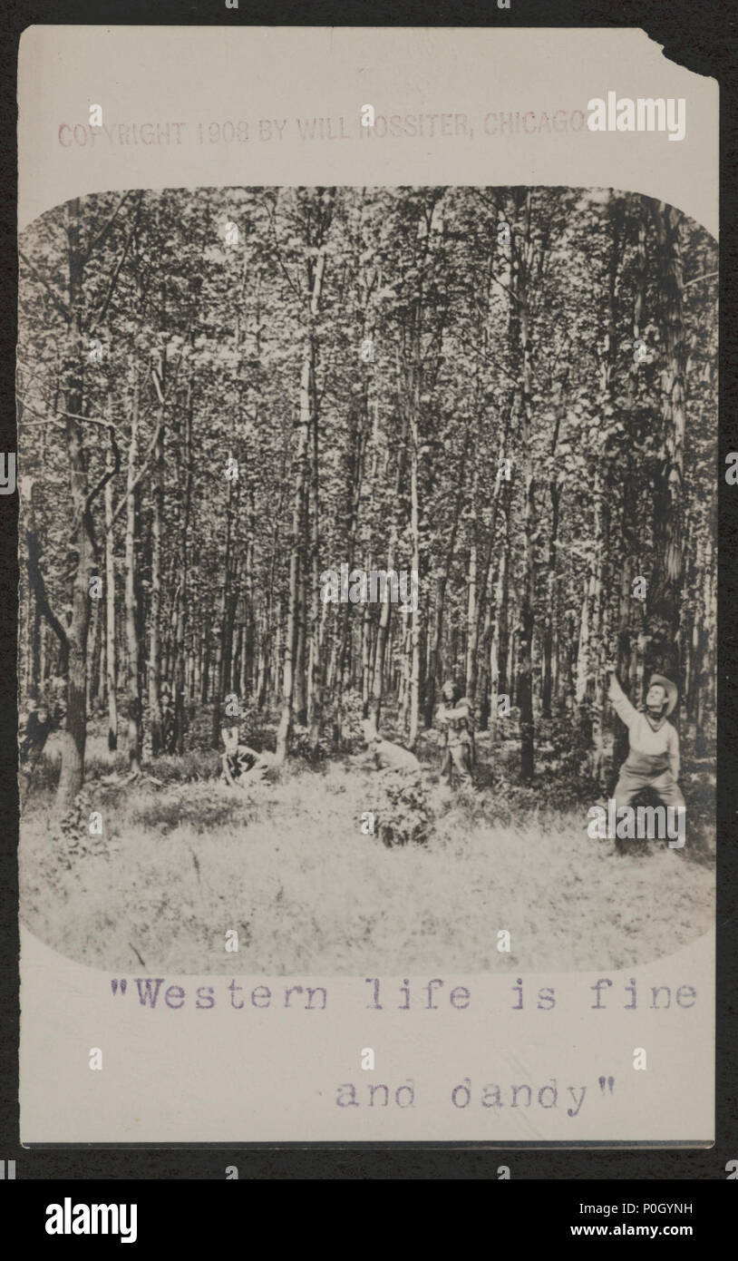 Western life is fine and dandy Stock Photo - Alamy