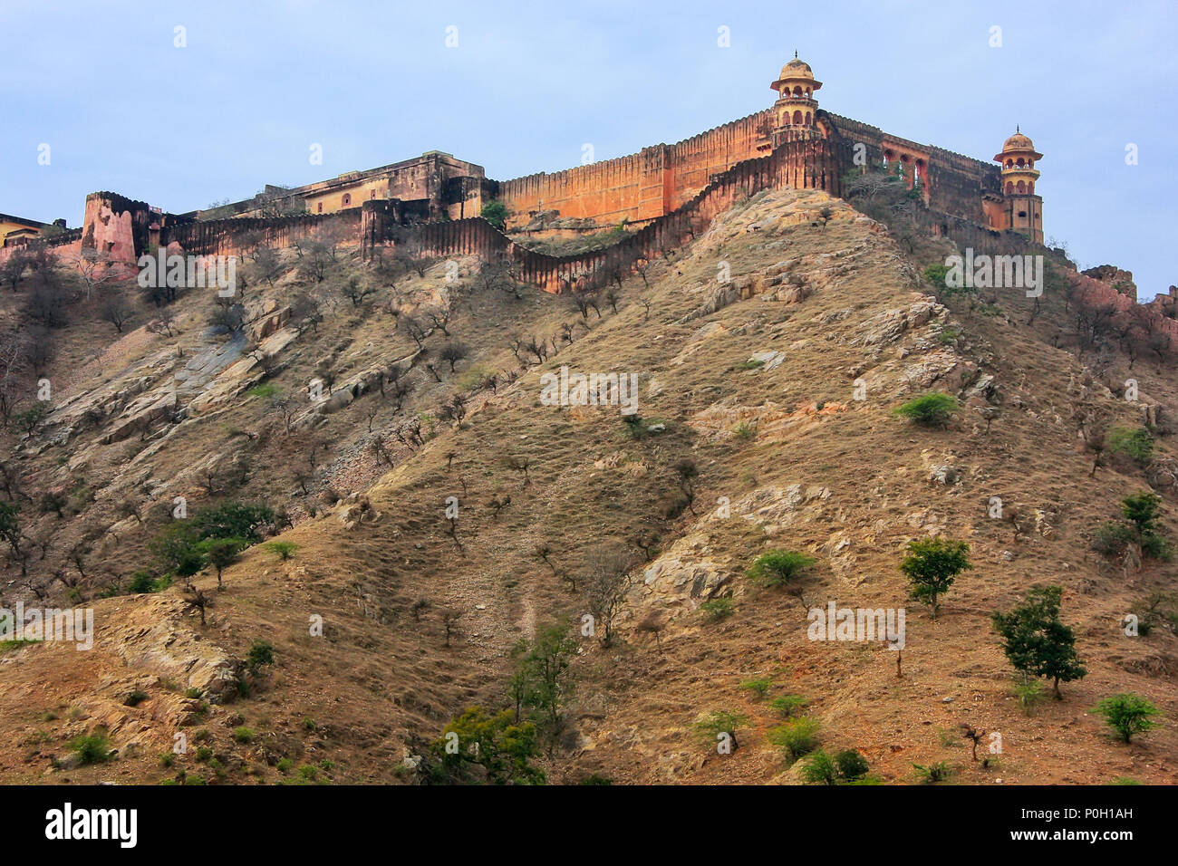Jaigarh Fort on the top of Hill of Eagles near Jaipur, Rajasthan, India ...