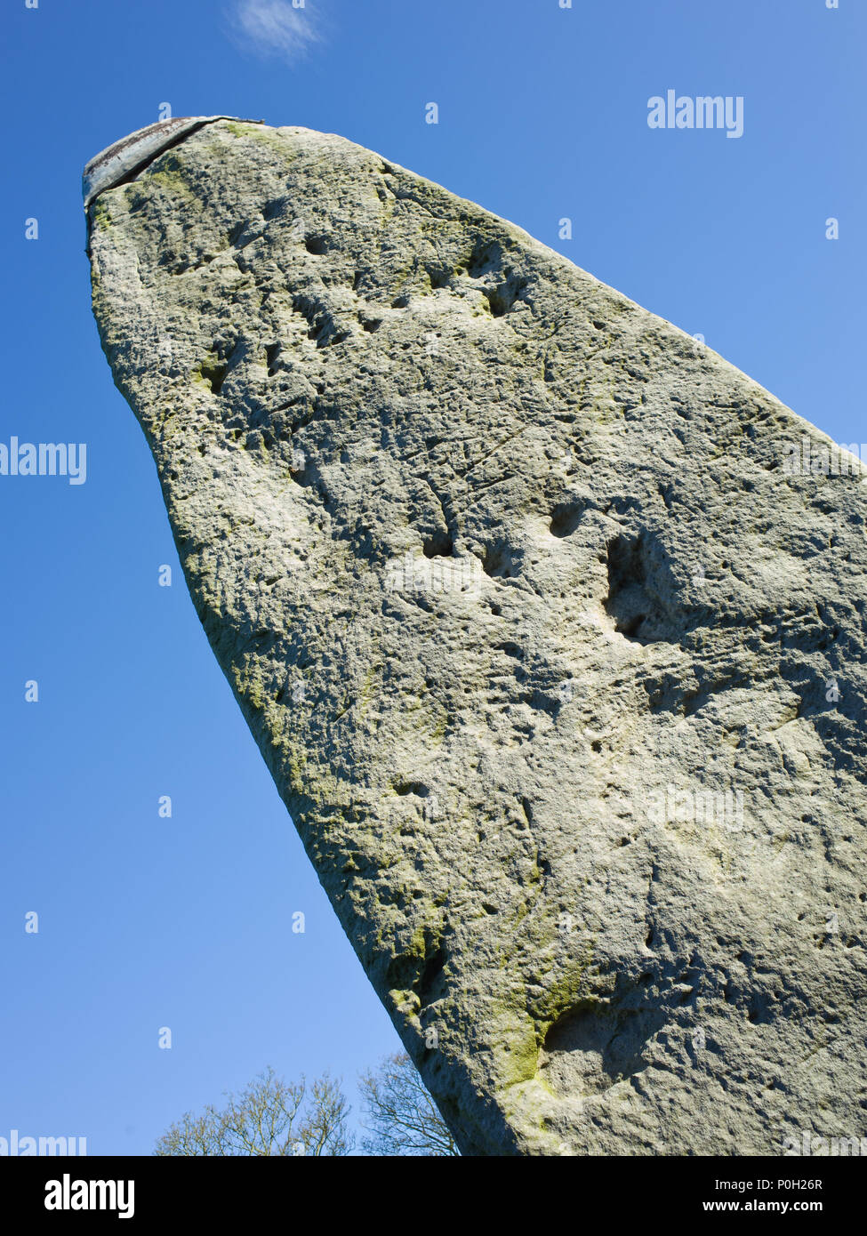 Rudston monolith East Yorkshire uk Stock Photo - Alamy