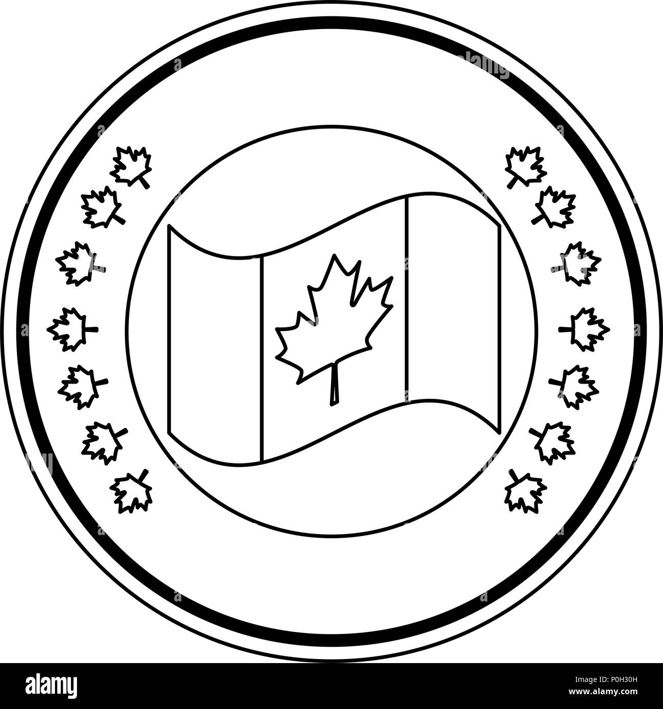 American flag state seal Black and White Stock Photos & Images - Alamy