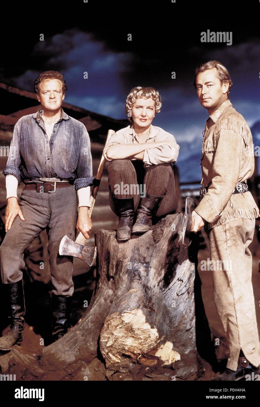 Shane 1953 alan ladd hi-res stock photography and images - Alamy