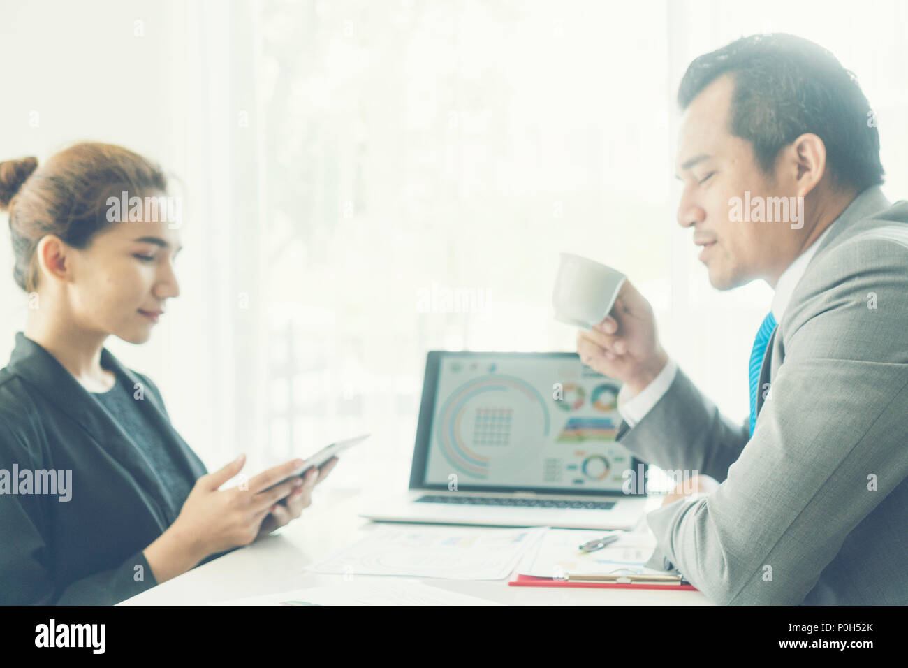 Business people working hard together hi-res stock photography and ...