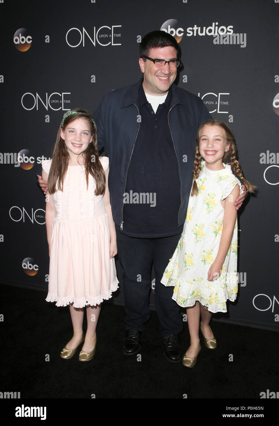 "Once Upon A Time" Finale Screening Featuring: Adam Horovitz, Daughters ...