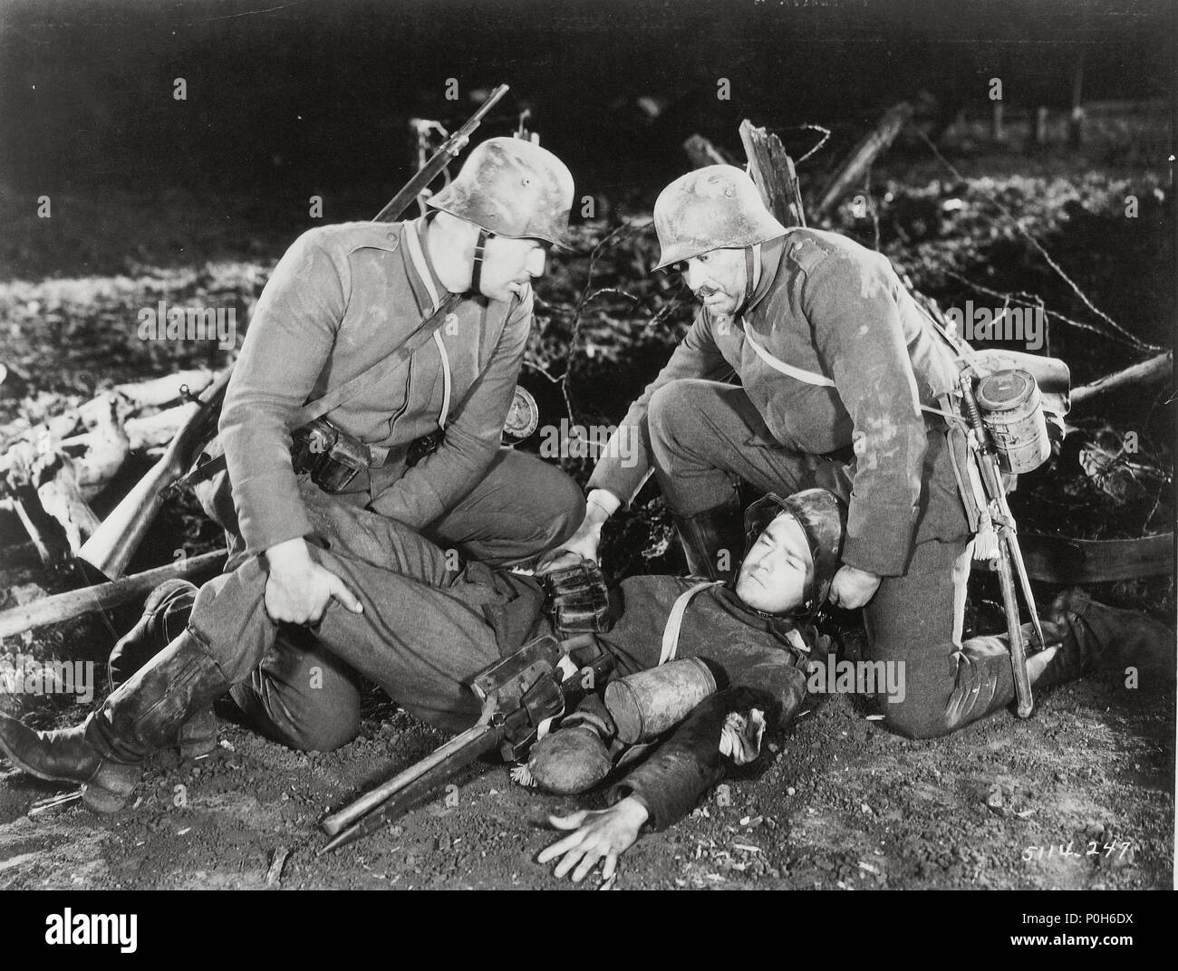 Original Film Title: ALL QUIET ON THE WESTERN FRONT. English Title: ALL ...