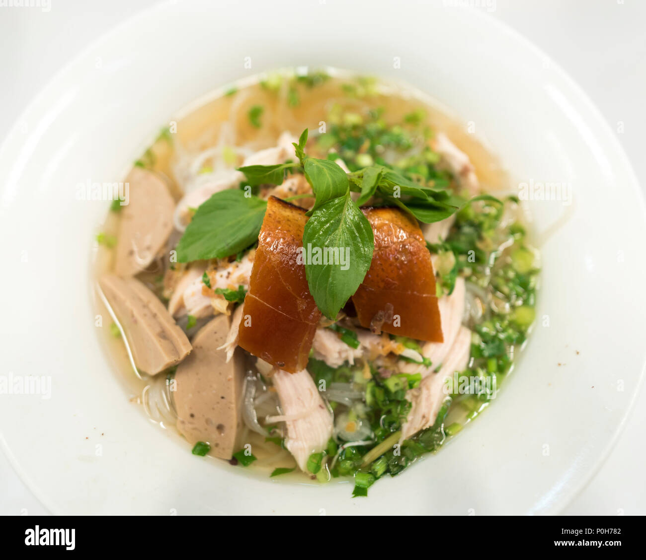 Lao rice noodle soup hi-res stock photography and images - Alamy