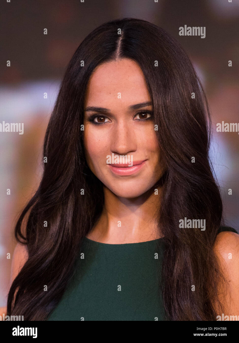 Waxwork model of former actress Meghan Markle is unveiled ahead of her ...