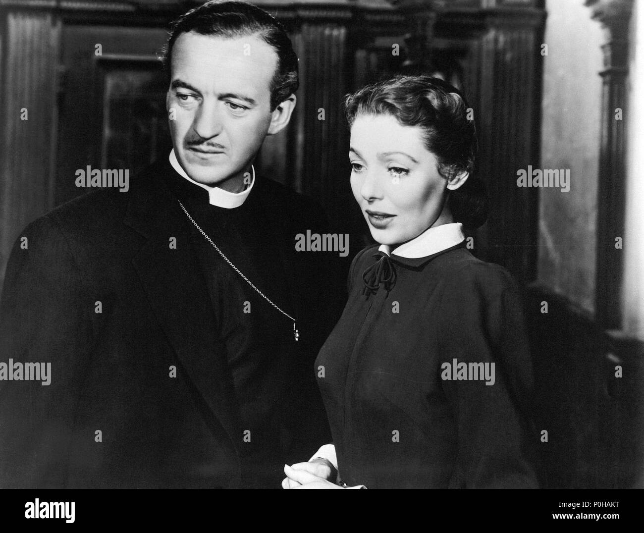 David Niven And His Wife Actor David Niven Arrives At London Heathrow