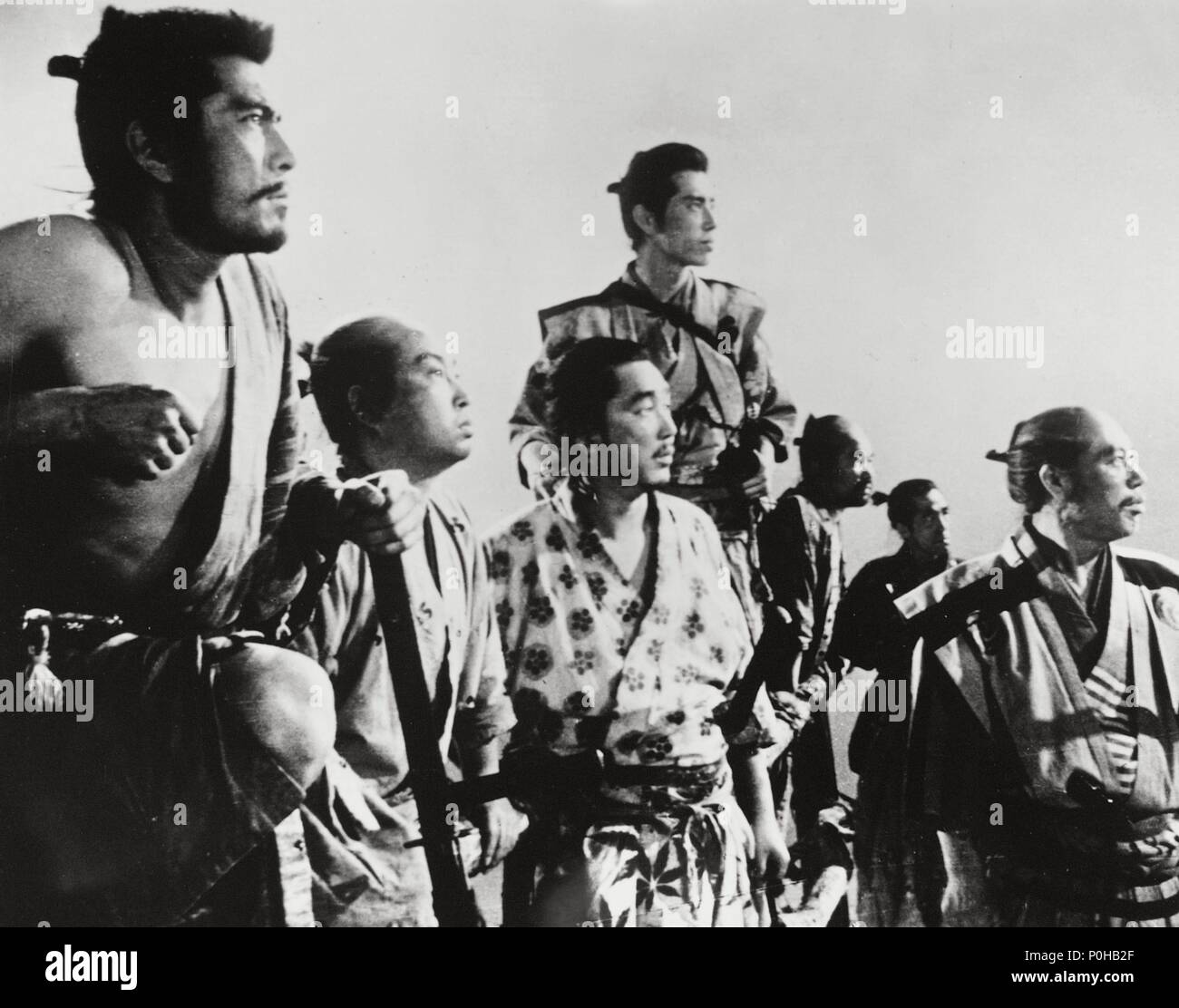 Original Film Title: SHICHININ NO SAMURAI. English Title: SEVEN SAMURAI ...