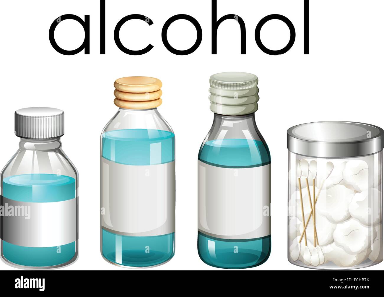 Alcohol science Stock Vector Images - Alamy