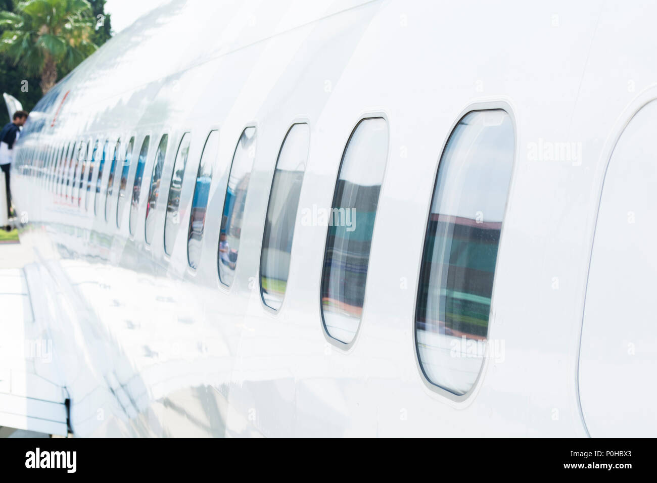 Passenger airplane door hi-res stock photography and images - Alamy