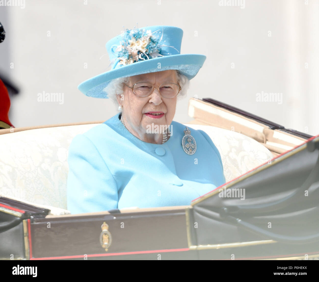 Queen elizabeth ii 2018 smiling hi-res stock photography and images - Alamy